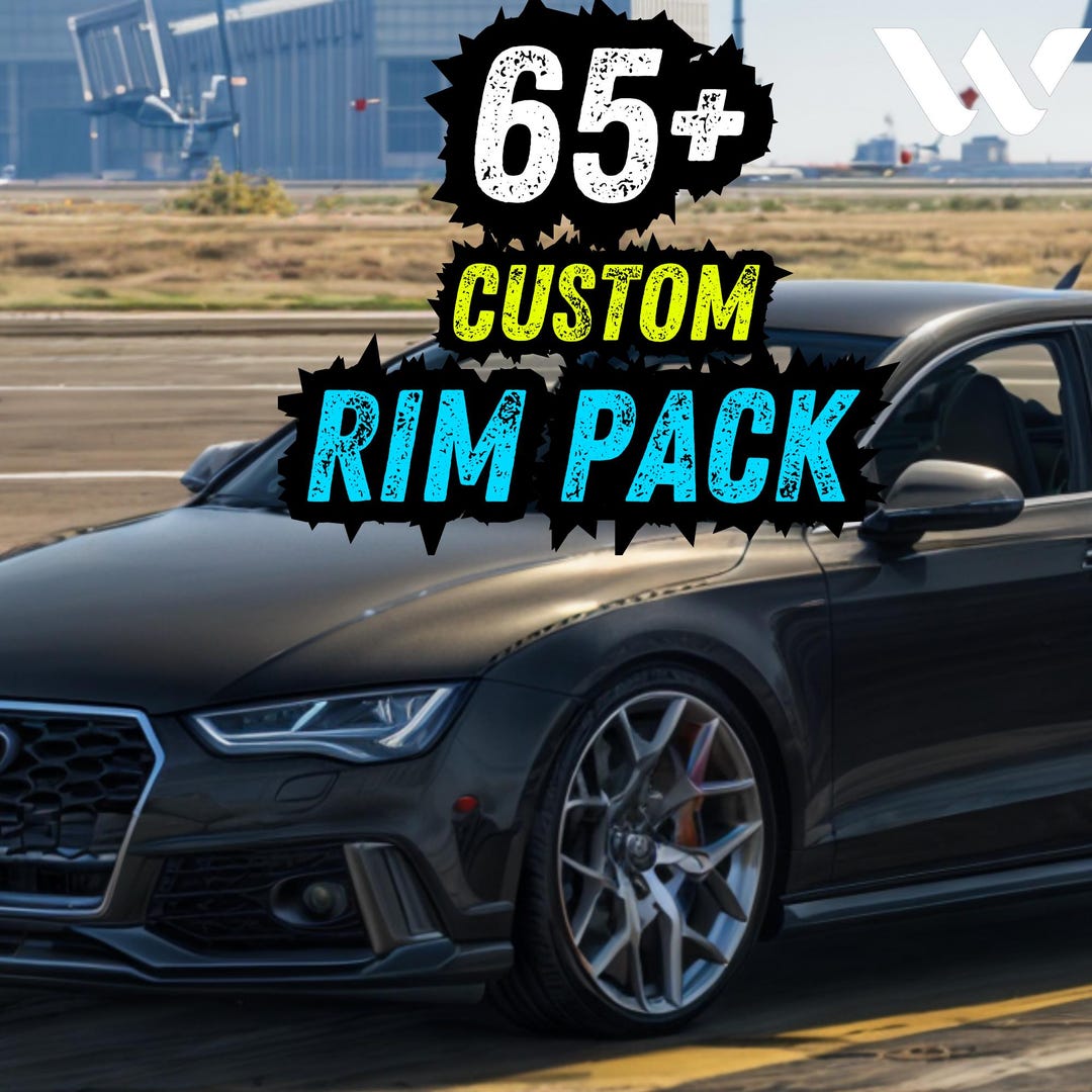 Custom Rims Pack | Fivem L 65+ Custom Addon Wheels | Roleplay L Wheels ...