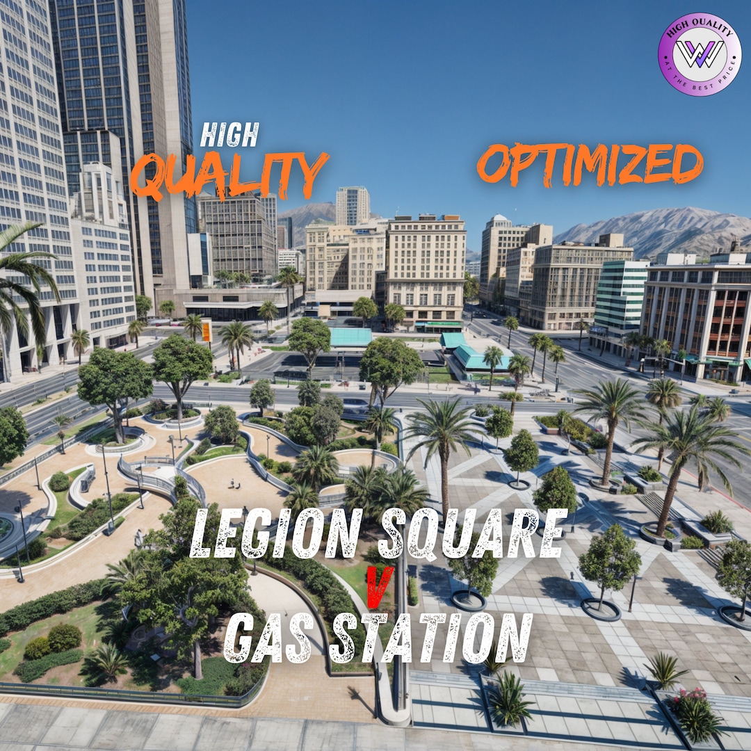 GTA V Map : Legion Square Fivem L MLO L GTA V L Grand Theft Auto 5 ...