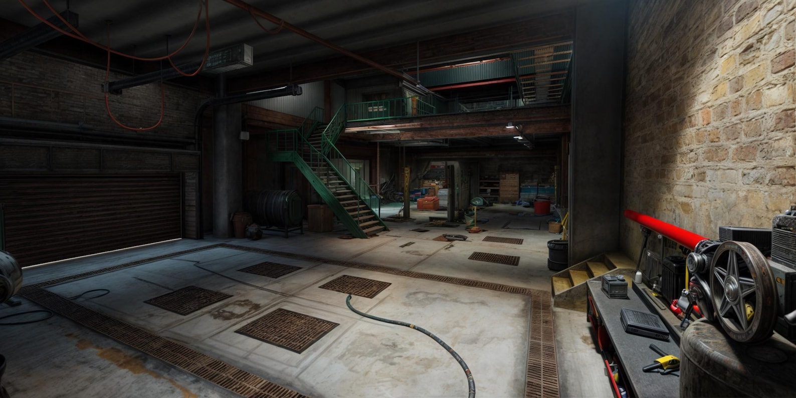 Mechanic : Underground LS Custom Interior L MLO Roleplay L Optimized ...