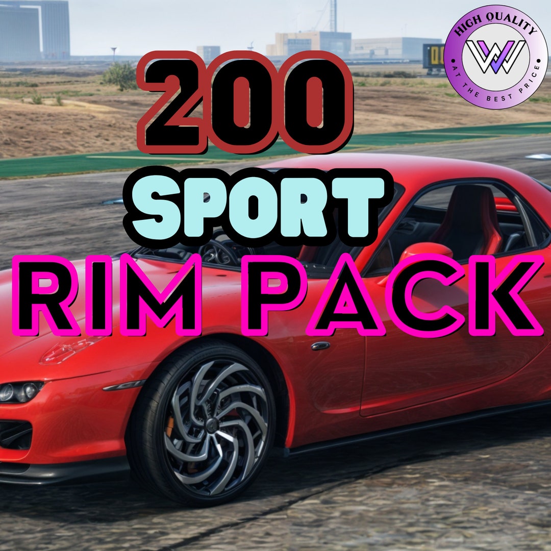 Sport Rims Pack | Fivem L 200 Custom Addon Wheels | Optimized L ...