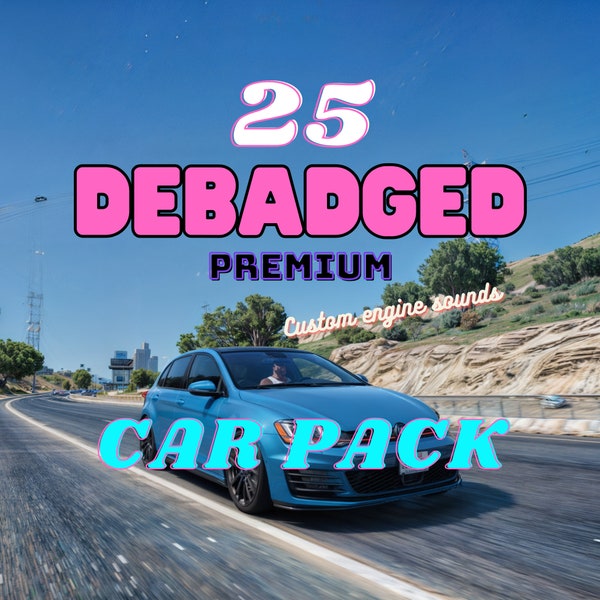 Debadged Fivem Car Packs - Etsy