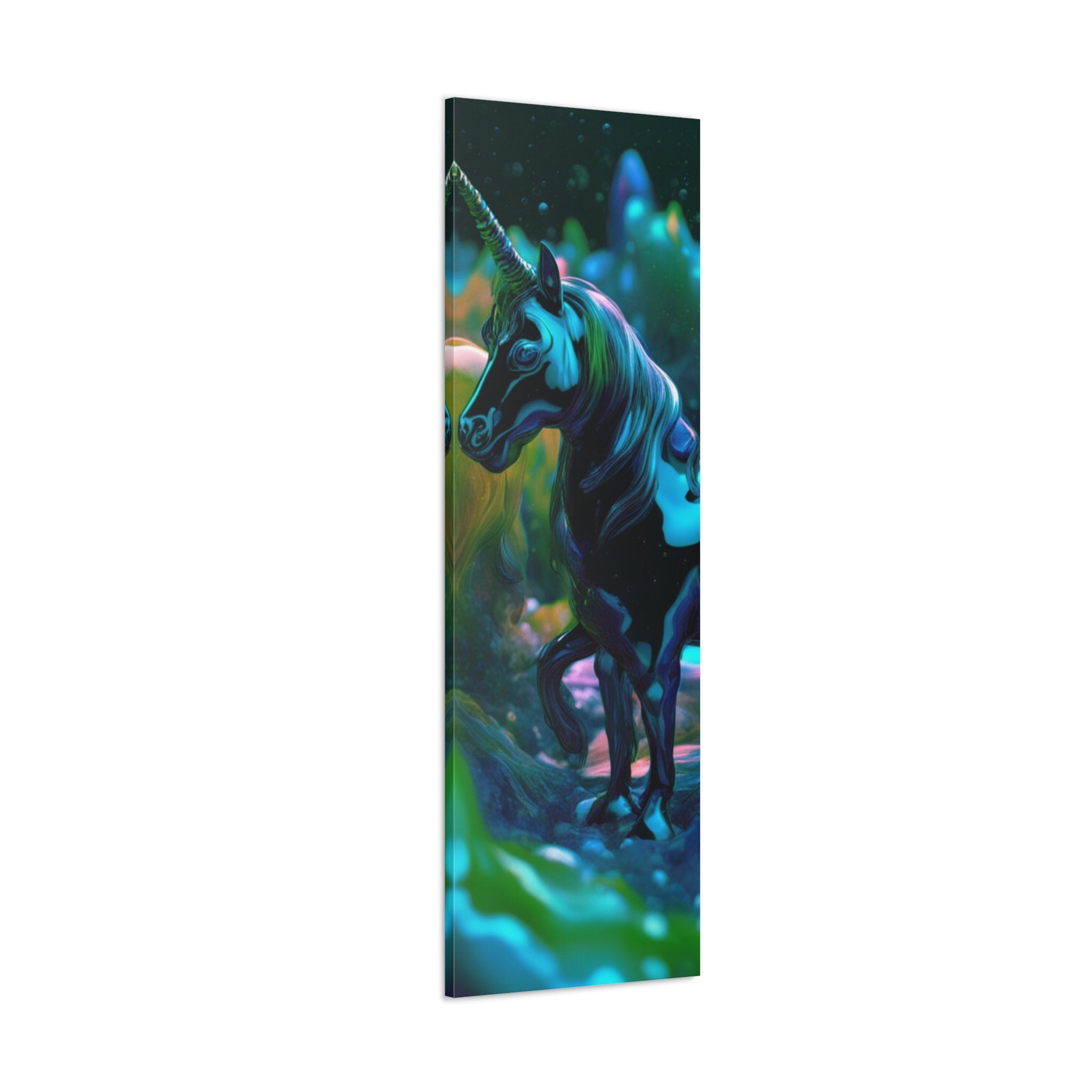 THE UNICORN an Original Abstract Artwork on Canvas by Shimmeringblush ...