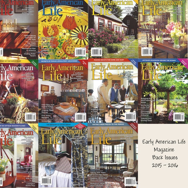 Early American Life - Etsy