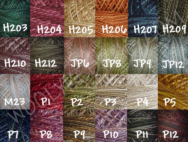 Valdani Pearl Cotton Size 12 - Etsy Sweden