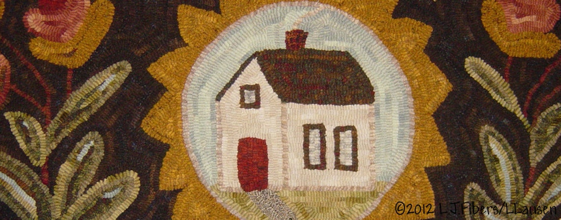 Grandma's Garden Rug Hooking Pattern | Etsy