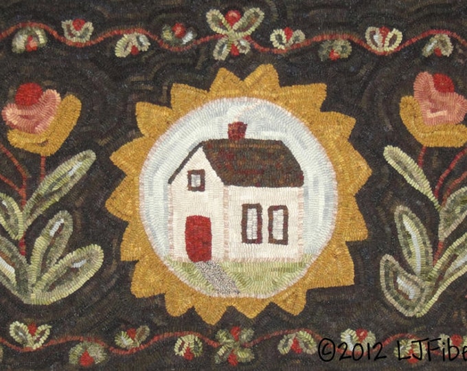 Grandma's Garden Rug Hooking Pattern - Etsy