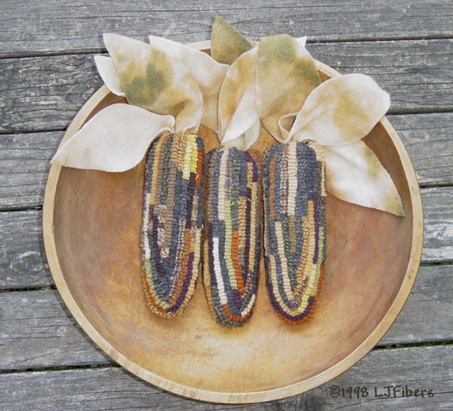 Native Corn Hooked Paper PATTERN - Etsy