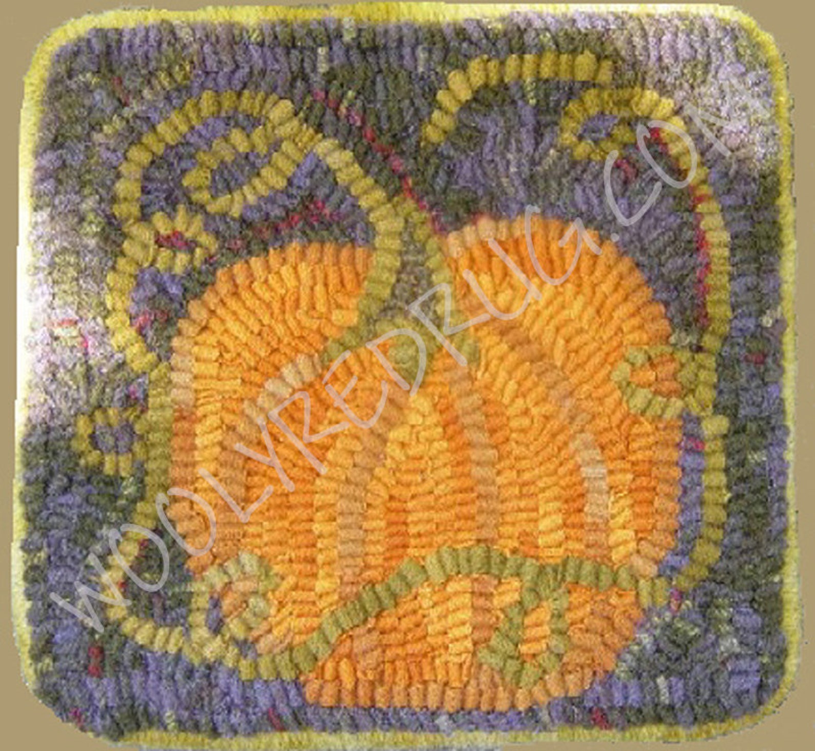 Rug Hooking LINEN PATTERN 7 X 7 Mini Mats - Etsy