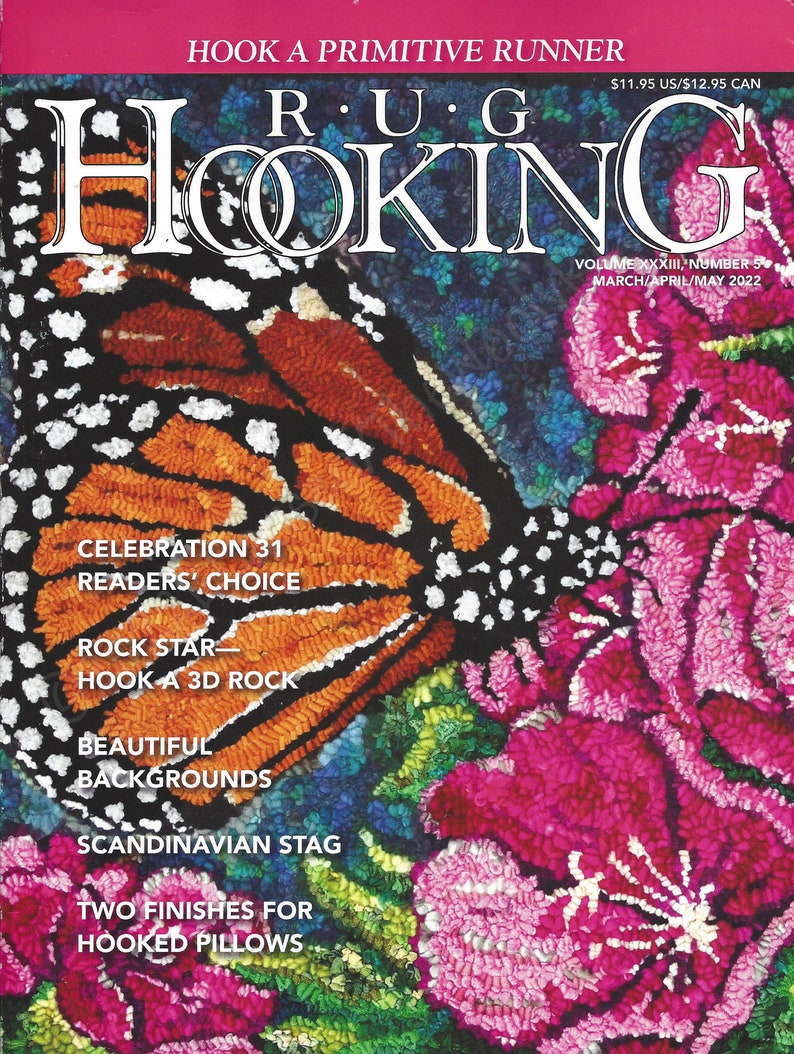 Rug Hooking Magazine 2022 - Etsy Rug Hooking Magazine 2022 - Etsy