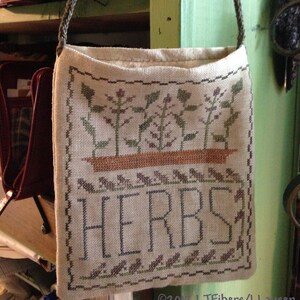 HERBS Pocket Cross Stitch PDF Pattern Instant Download - Etsy