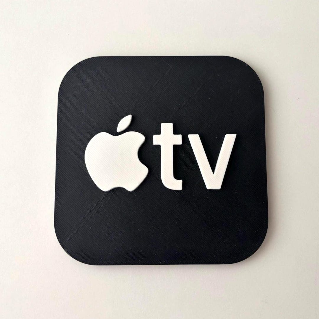 Appletv-app Button STL File | 3d-model for 3d-printing - Etsy