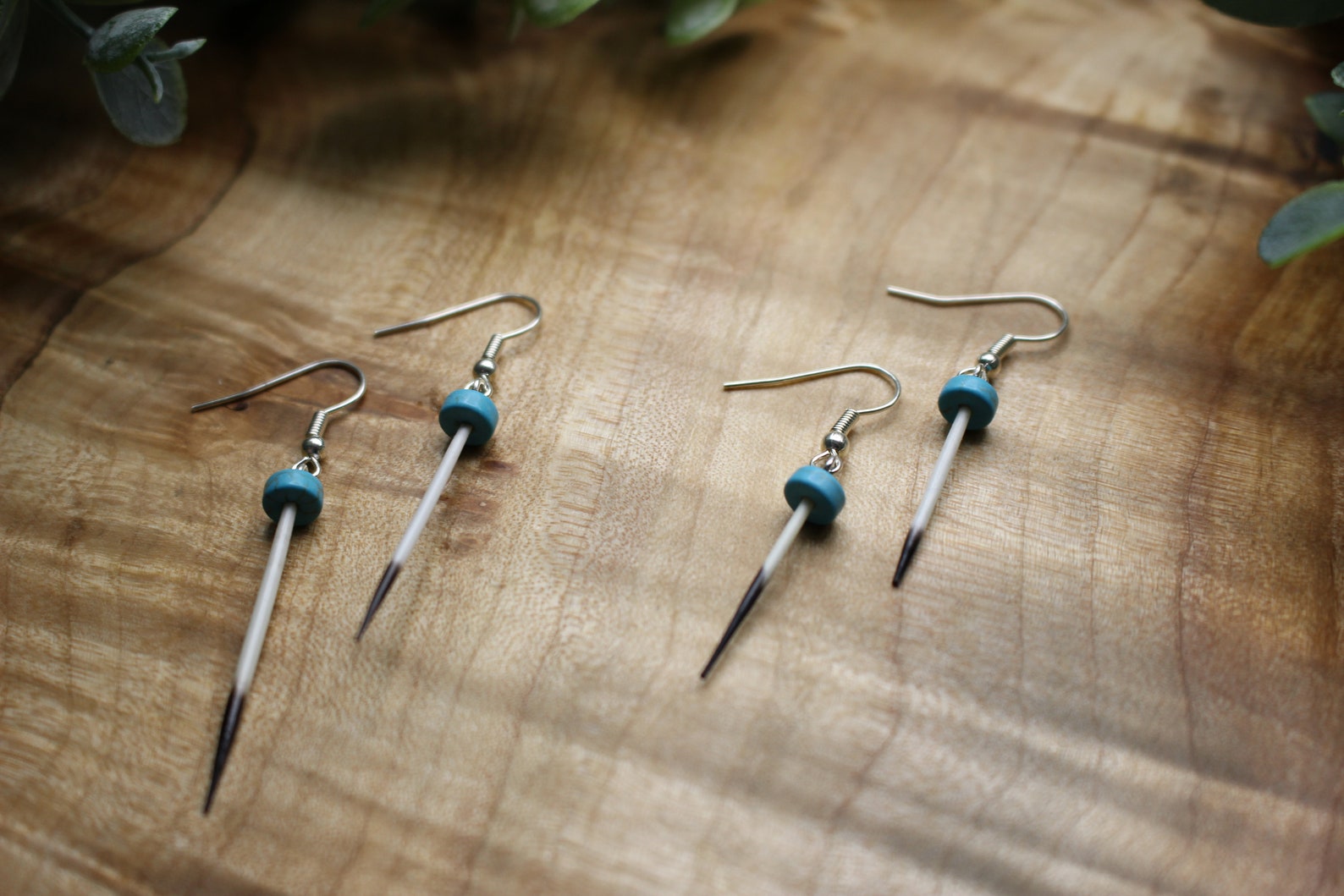 Handmade | Porcupine Quill Earring | Gifts - Etsy