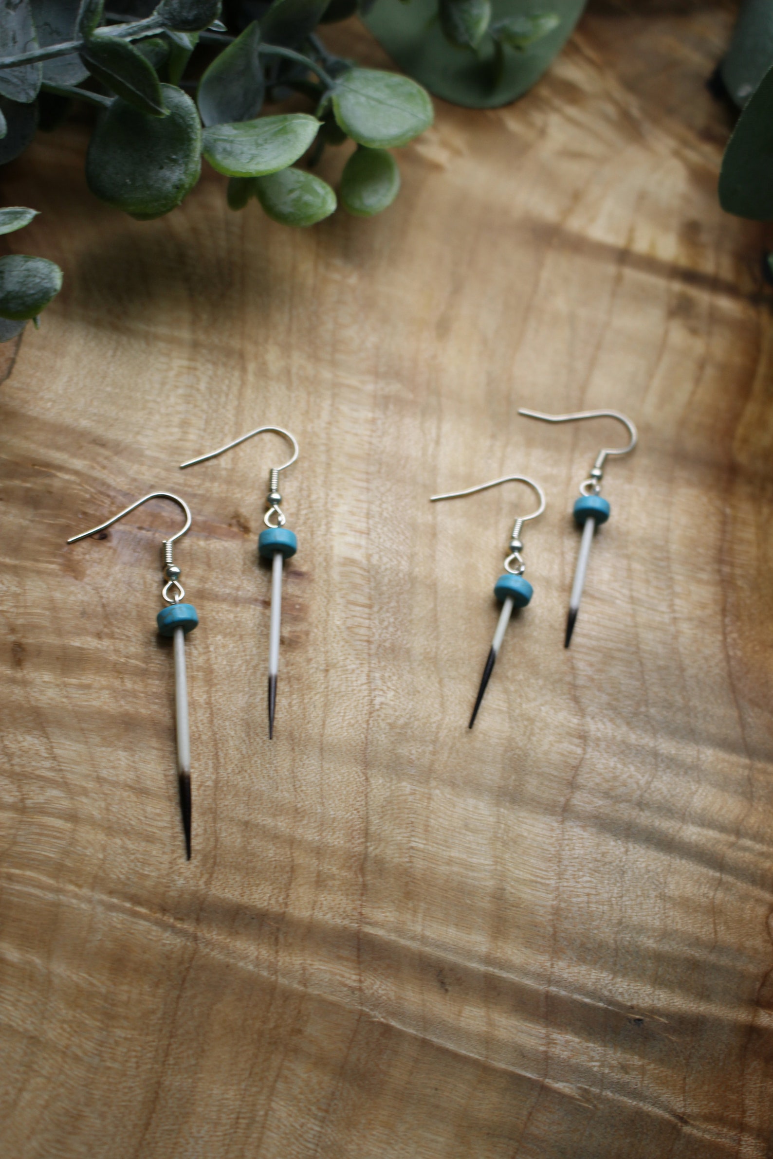 Handmade | Porcupine Quill Earring | Gifts - Etsy