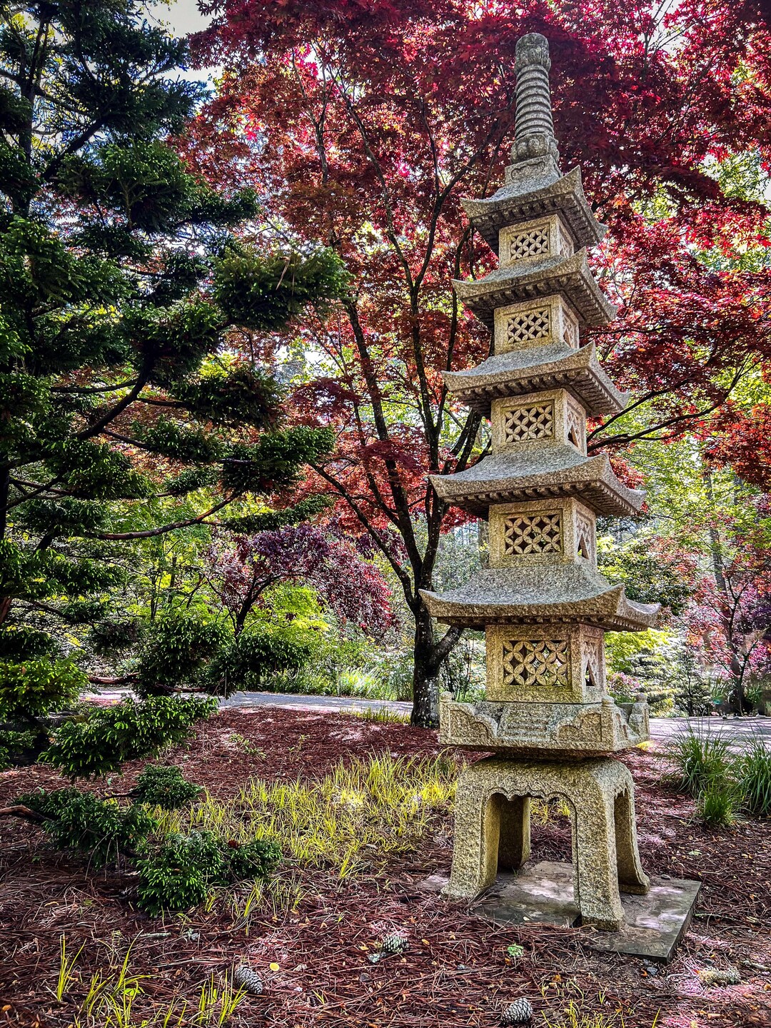 Japanese Garden | Zen Pagoda | Tranquil Nature Photography | Asian ...
