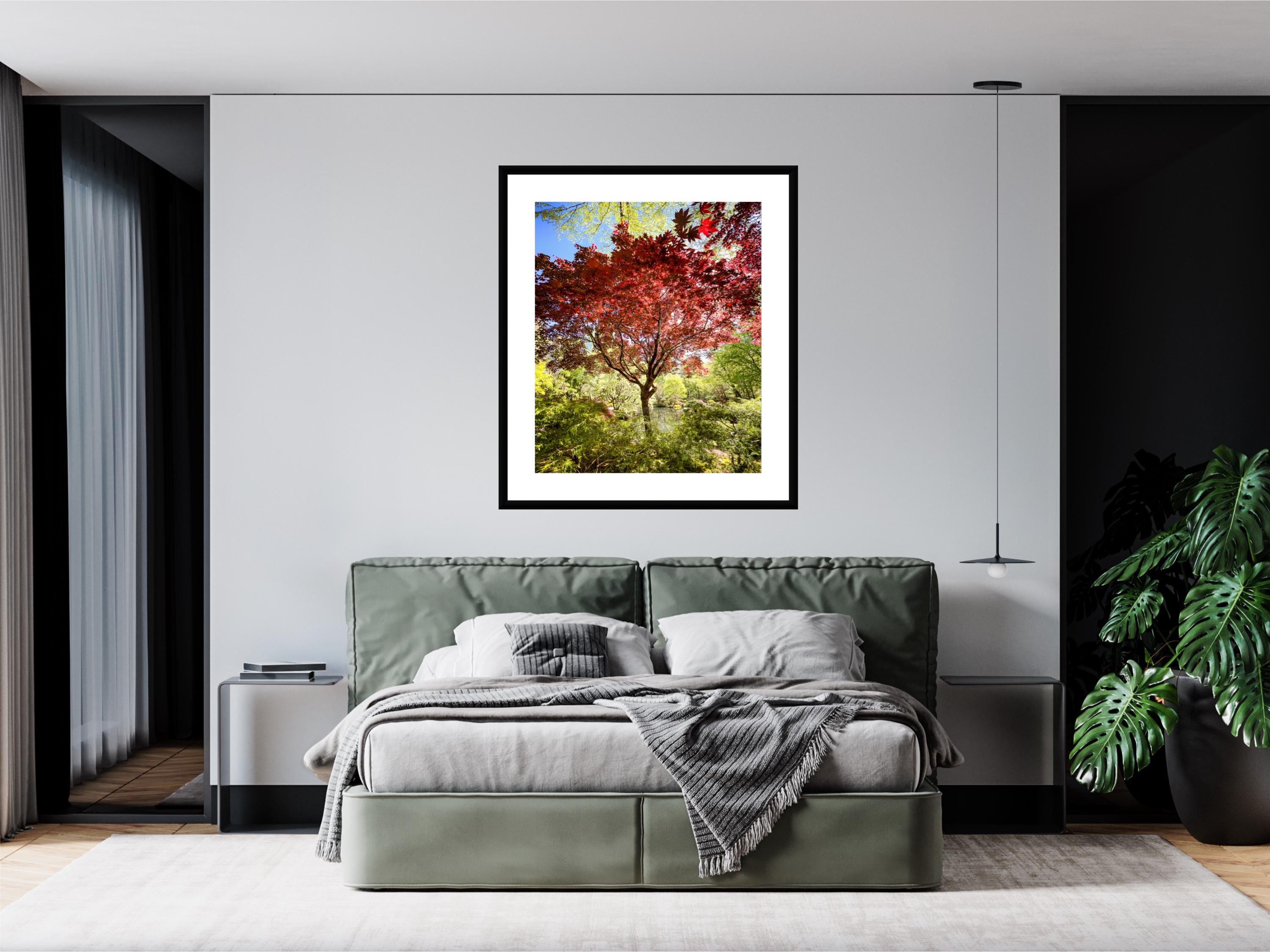 Japanese Maple Tree Print: Zen Garden Photography (digital Download) - Etsy