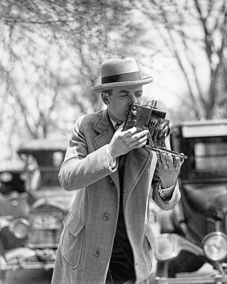 Vintage Reporter Journalist Photographer Digital Download - Etsy