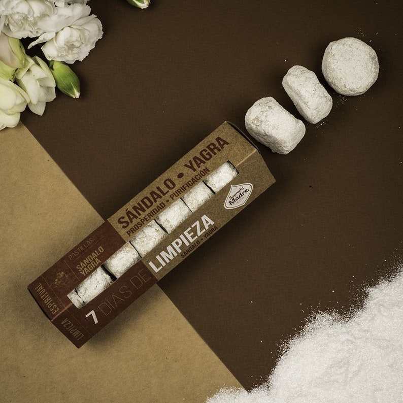7 Day Incense Cleansing Charcoal Tablets Myrrh Copal Rose Sandalwood ...