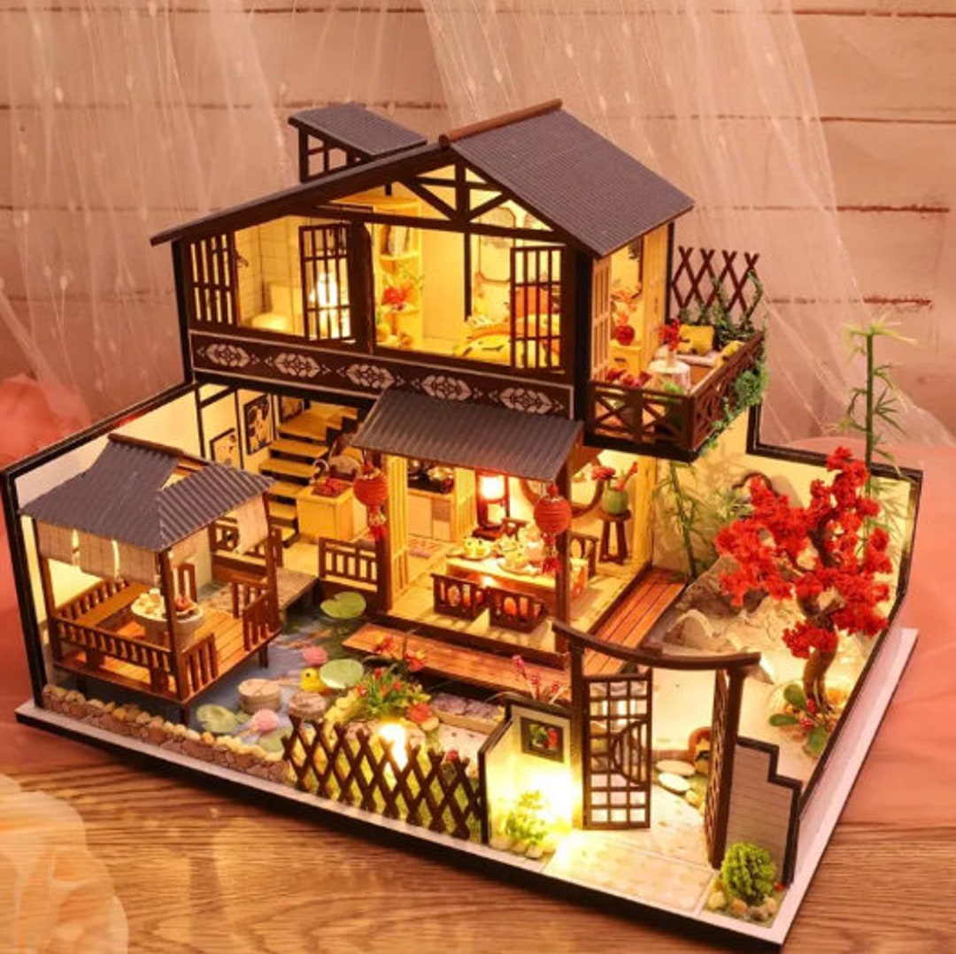 Miniature Doll House - Etsy