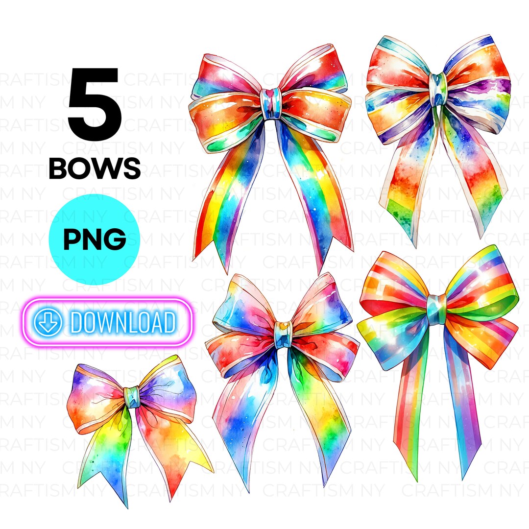 Coquette Bow Png Pride Shirt Png LGBTQ Shirt Png Lesbian T-shirt Pride Bow Rainbow Bow Trans ...