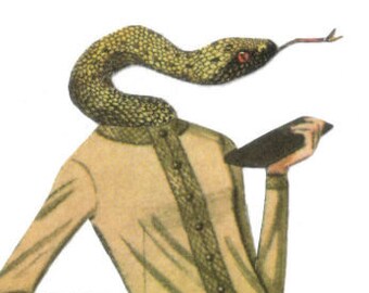 Snake art | Etsy