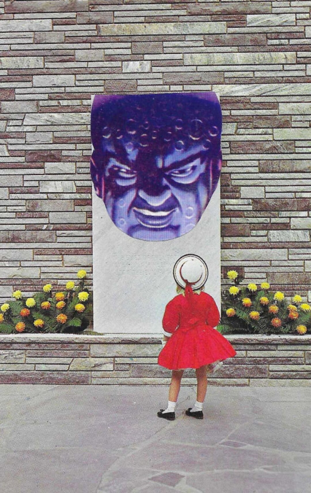 Original Collage Artwork Creepy Monster Art Horror Art Work - Etsy