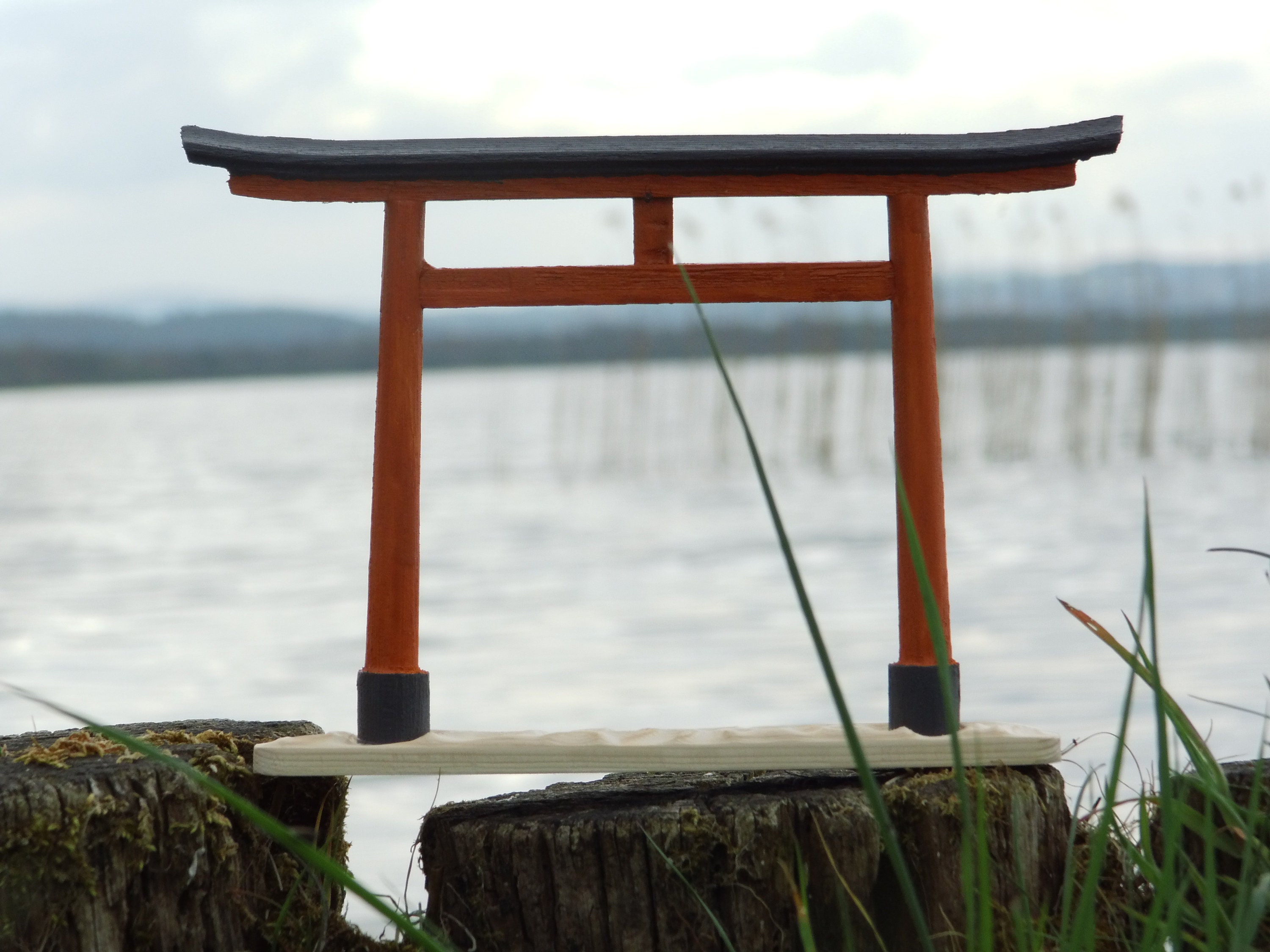 Japanese Torii Arch Made of Wood - Etsy