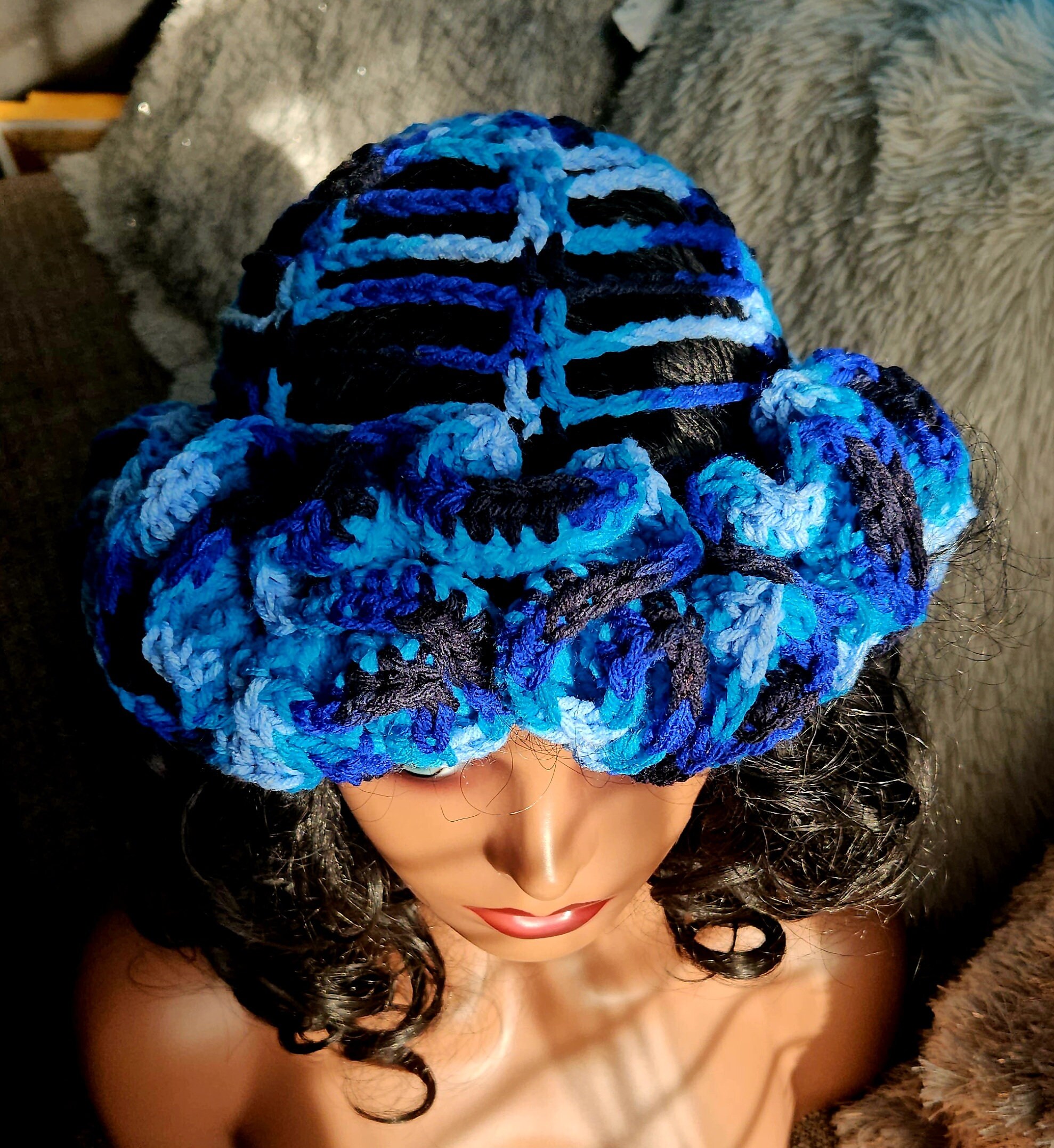 Crochet Summer Ruffle Hat Pattern - Etsy