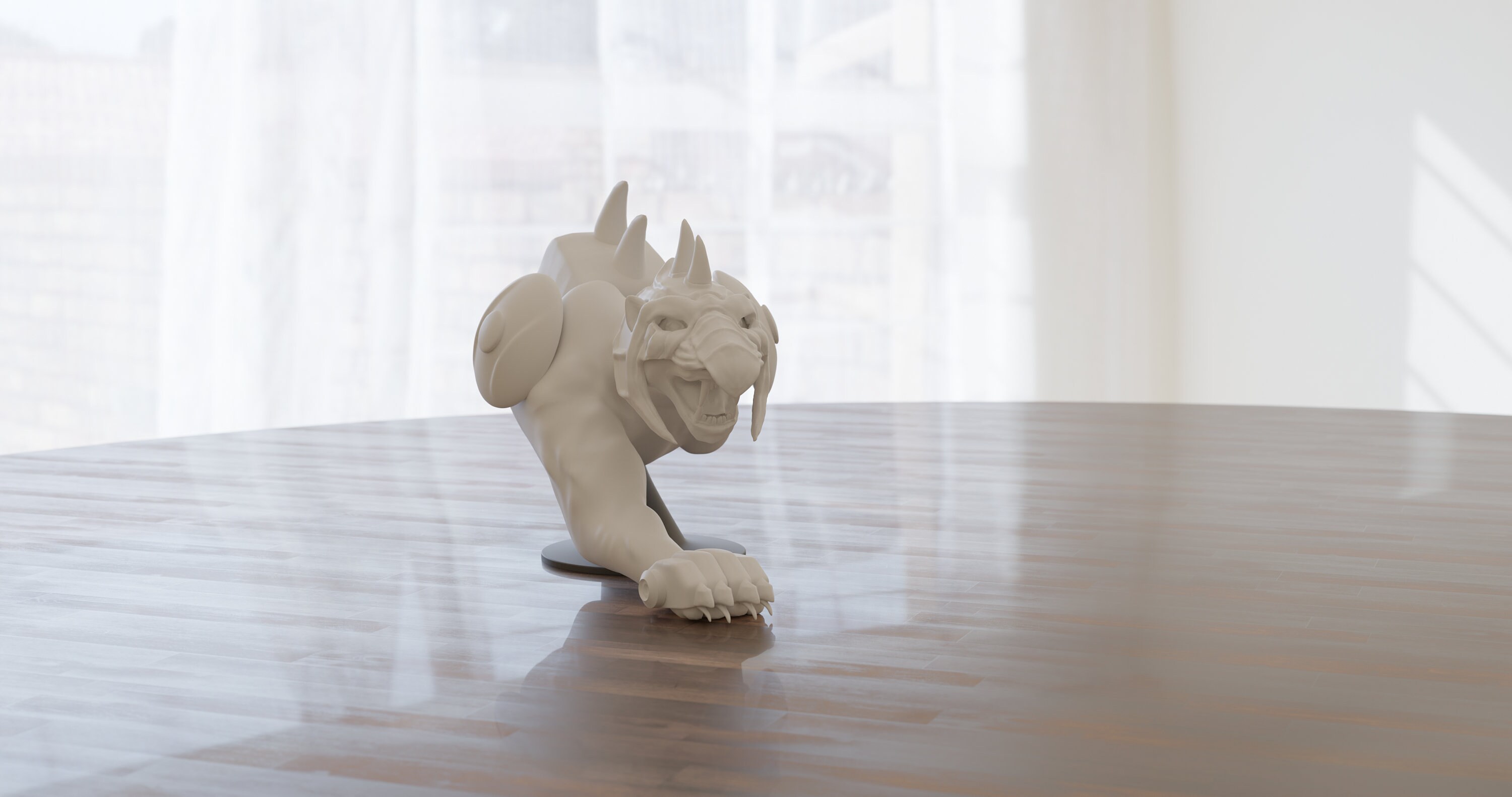 A Battle Cat Printable 3D File - Etsy