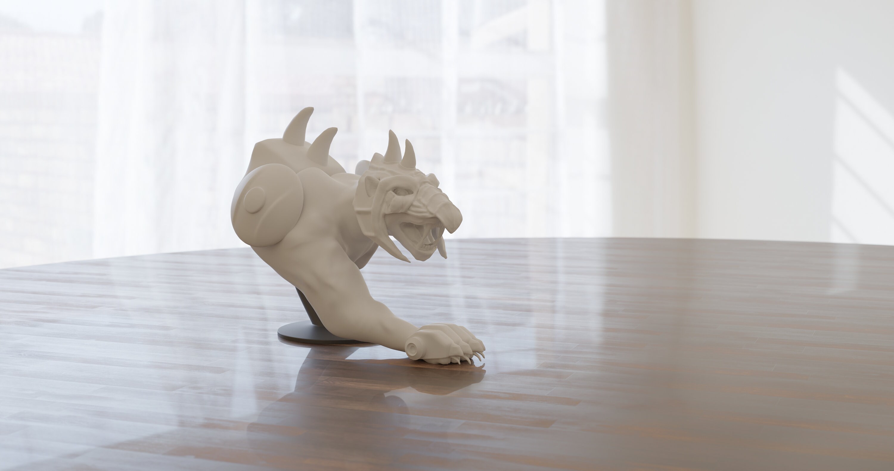 A Battle Cat Printable 3D File - Etsy