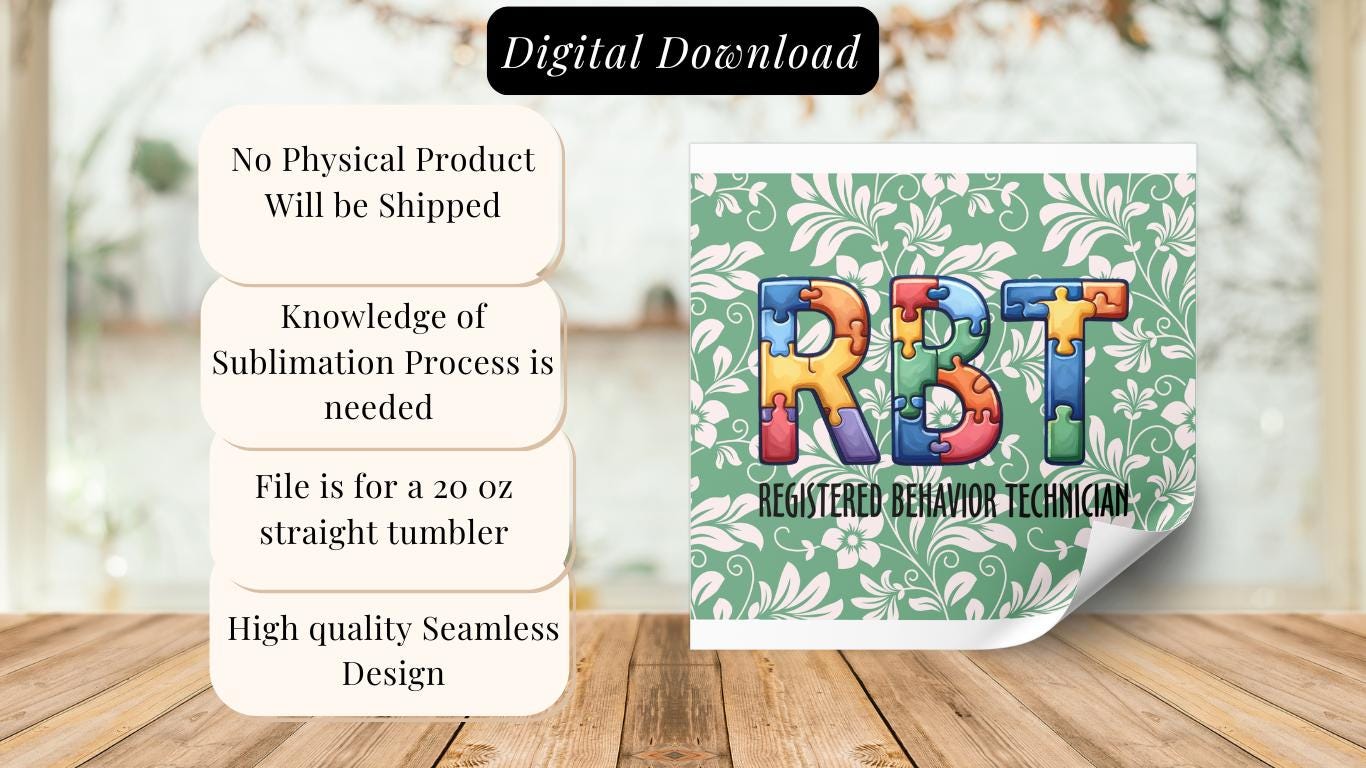 RBT Registered Behavior Technician PNG, Puzzle, Behavior Technician ...