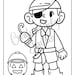 Halloween Costume Coloring Pages Printable Halloween Coloring Pages ...