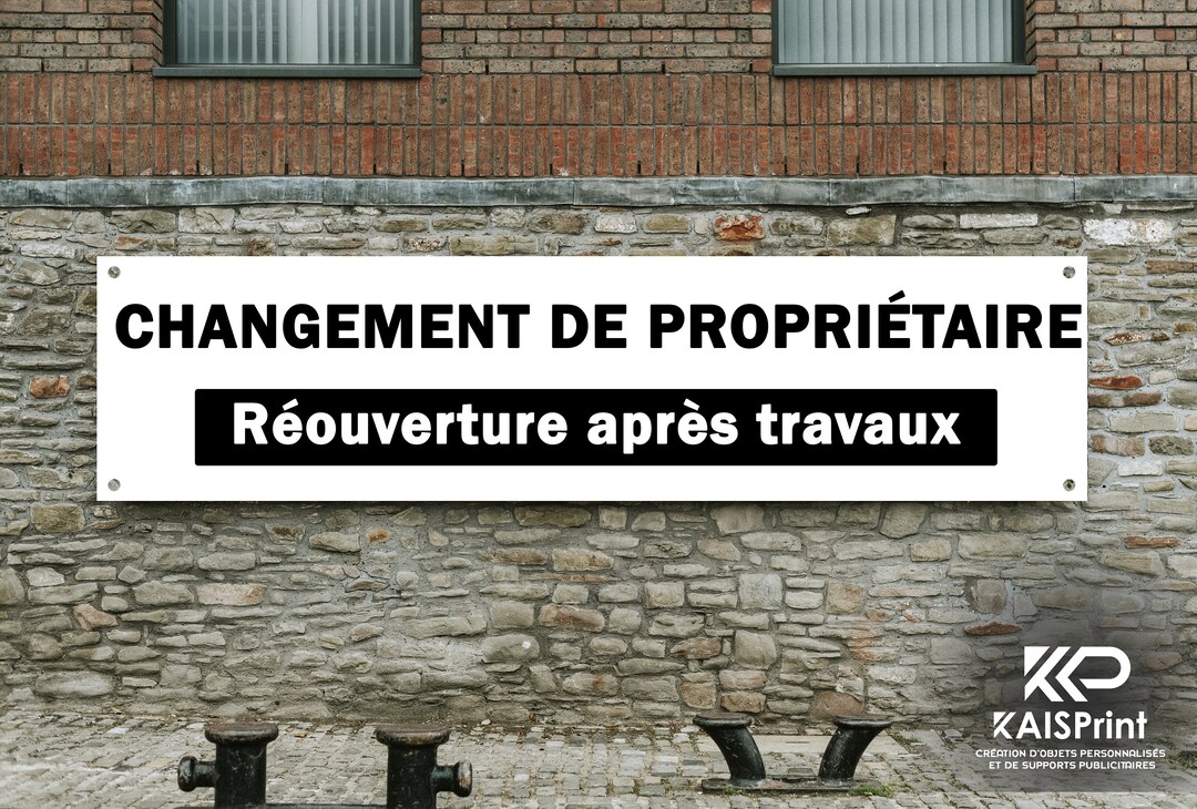 Tarpaulin, Banner, Change of Ownership, Poster, Advertising Panel ...