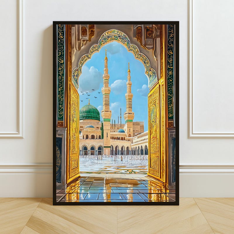 Masjid Nabawi Landscape - Etsy