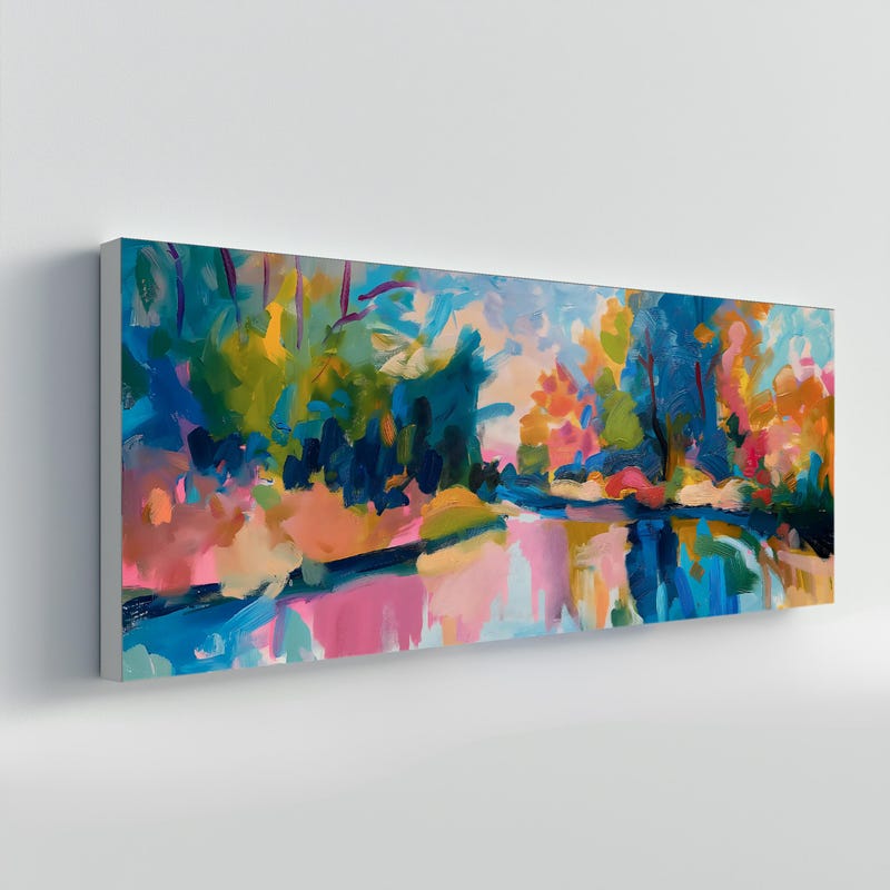 Abstract Landscape Wall Art - Etsy