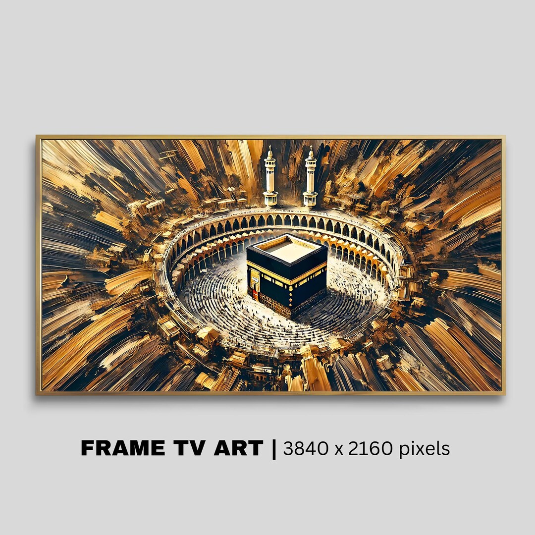 Kaaba Mecca Masjid Al-haram, Samsung Frame TV Art, Instant Download ...