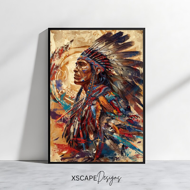 Tribal Poster - Etsy