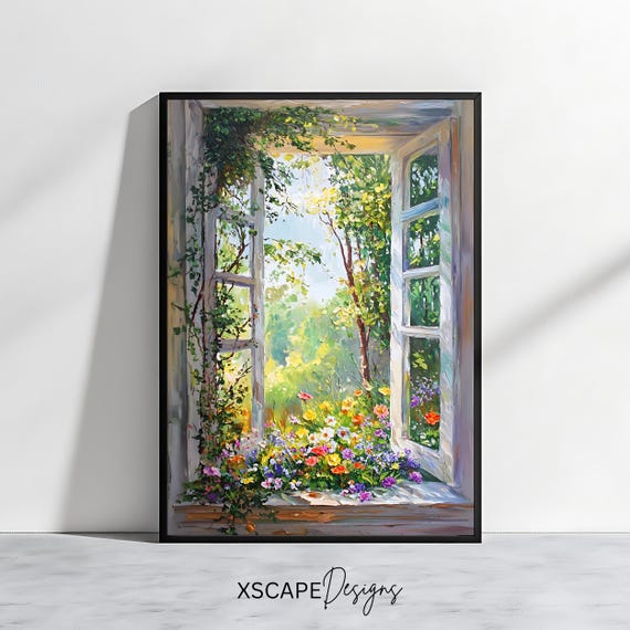 Open Window Art Open Window In Uriage By Pierre Bonnard: Fine Art