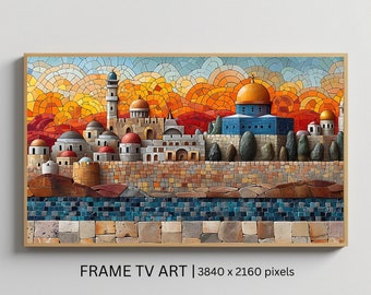 Frame TV Art Kaaba, Vibrant Islamic Art for Frame TV, Religious Tv Art ...