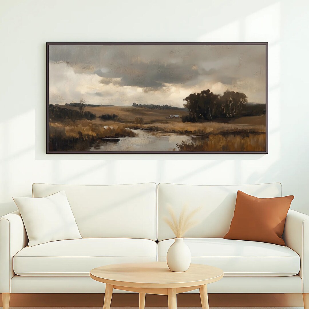 Rustic Countryside Panoramic Print | Long Horizontal Landscape Wall Art ...