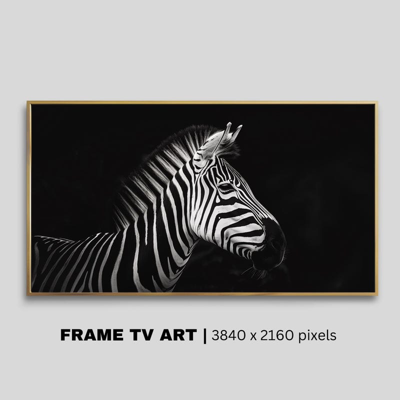 Zebra Art - Etsy