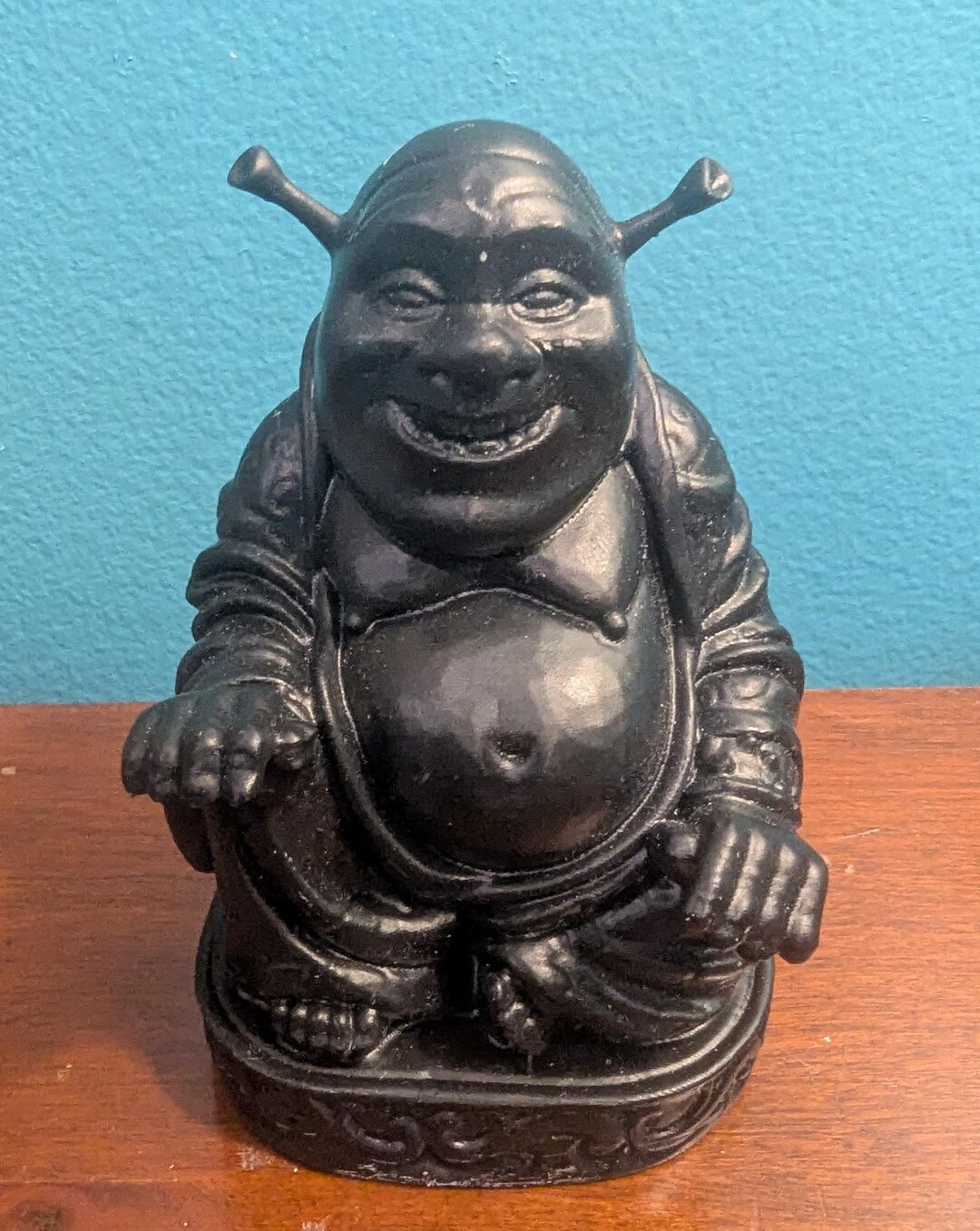 8k HD Shrek Buddha Figurine Statue 3D Resin Printed Hi Resolution - Etsy