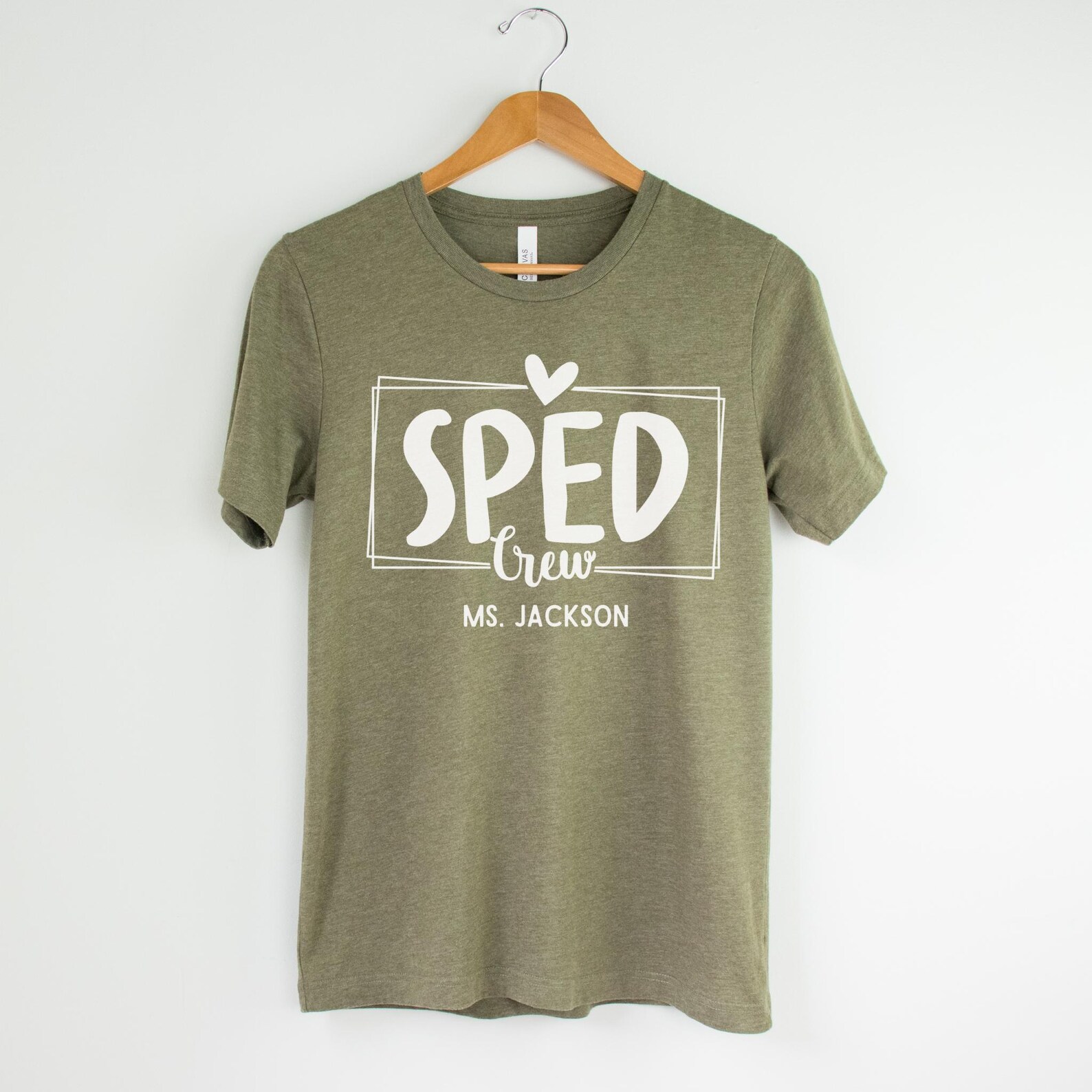 SPED Squad Personalized Shirt, Special Ed Teacher Tee, Custom SPED ...