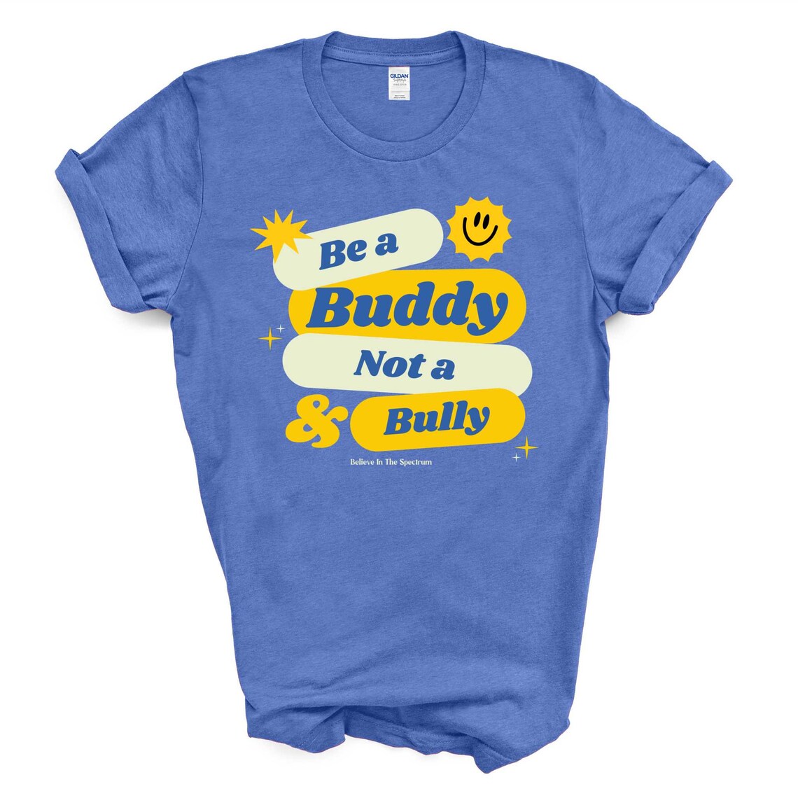 Kids Be A Buddy Not a Bully Tee, Kids Kindness Shirt, Anti Bullying ...