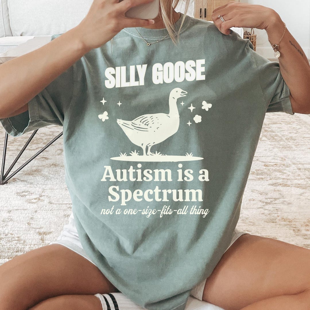 Silly Goose Autism Spectrum Shirt: SPED Teacher Tee - Etsy