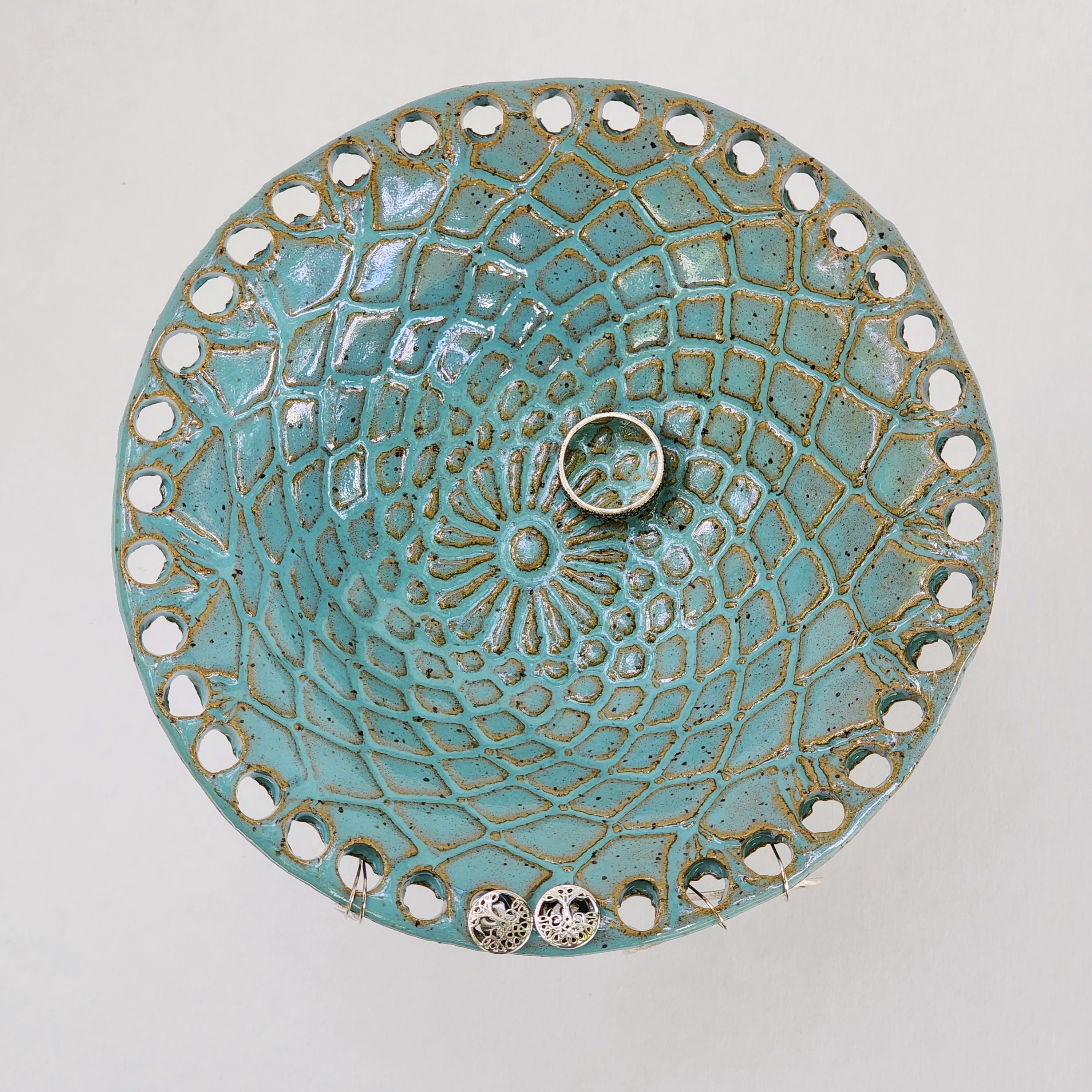 Earring Holder Jewelry Bowl - Etsy