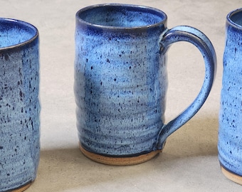 Giant Ceramic Mug, 24 Ounce Handmade Pottery Coffee Lover's Drinking ...