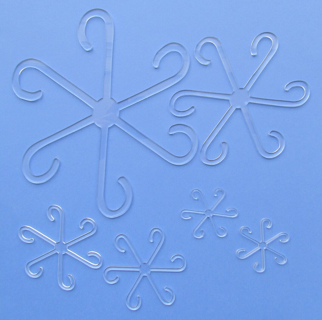 Plant Stem Supports - Acrylic Supports - Climbing Houseplant Stem ...