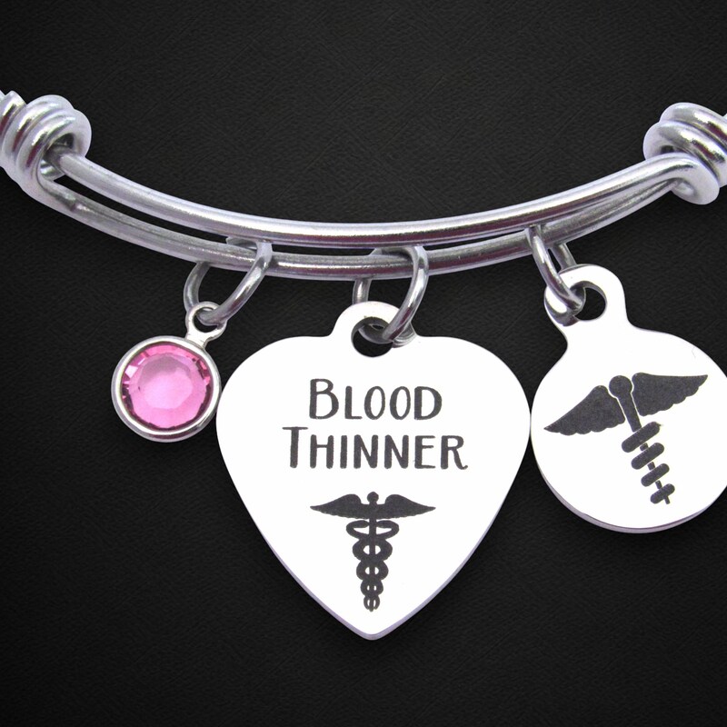 Blood Thinner Bracelet - Etsy