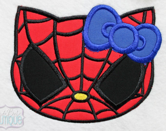 Personalized Spidey Kitty Tshirt in Sizes 1 2 3 4 5 6 8 Spiderman Hello ...