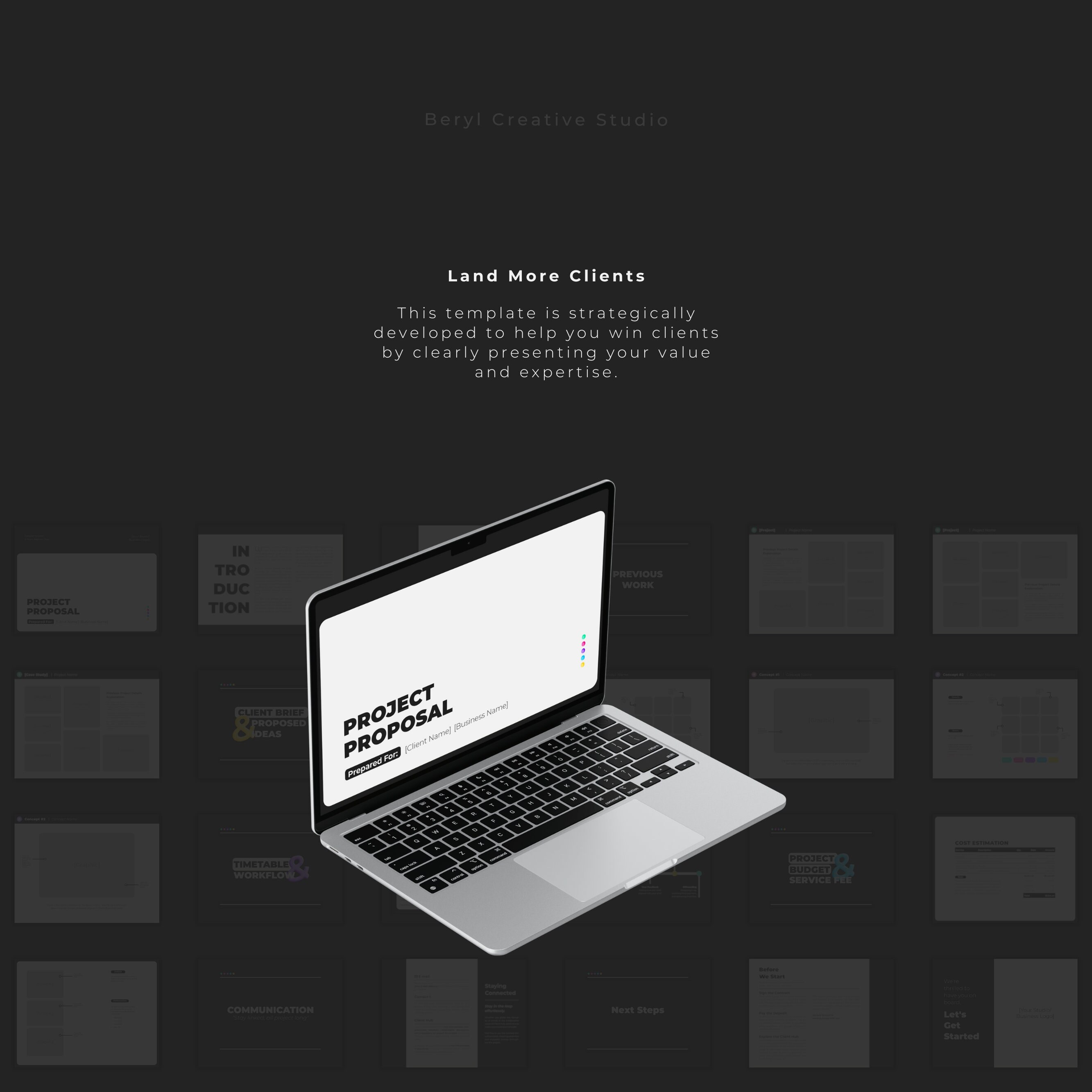 Freelance Designer Graphic Design Project Proposal Template: Canva ...
